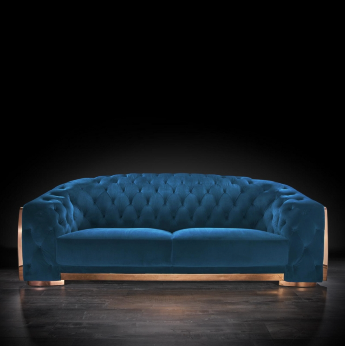 Mandalay Rose Gold Sofa – Luxe Lifestyles NYC Home